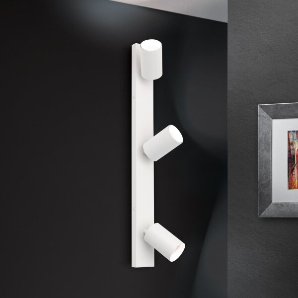 Orion - Стенно точково осветително тяло SEAN 3xGU10/13W/230V бяло | FAVI.bg