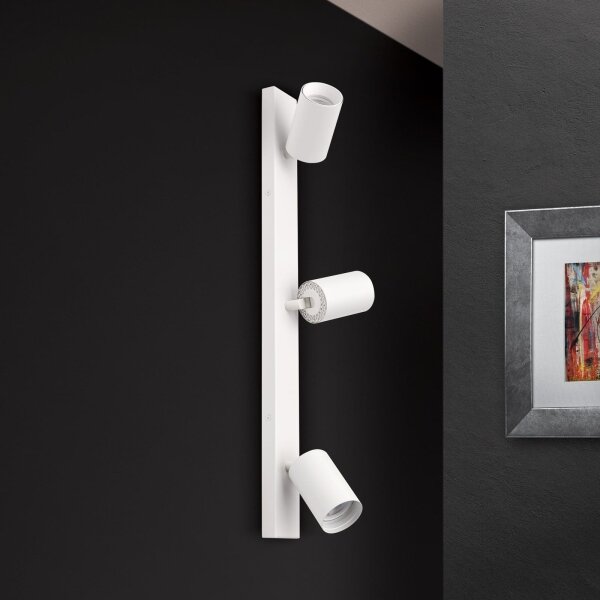 Orion - Стенно точково осветително тяло SEAN 3xGU10/13W/230V бяло | FAVI.bg