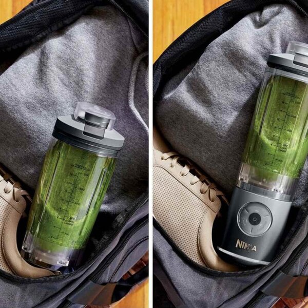 Преносим блендер Ninja Blast Max BC251EUGY, 14.4W, 11.1V, 570 мл, 19000 об/мин, Трошене на лед ...