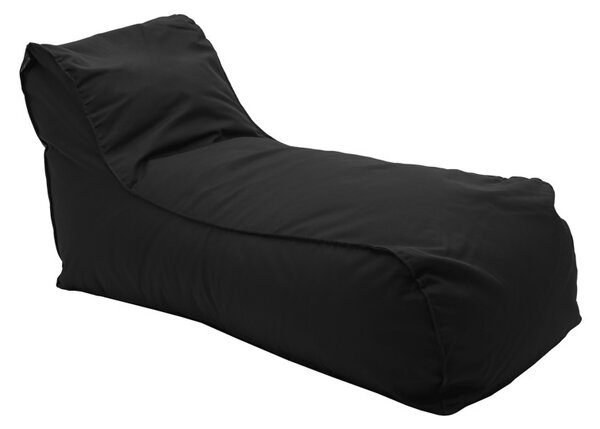 Sezlong puf de gradina Lara Negru 60x150x40 cm | FAVI.bg
