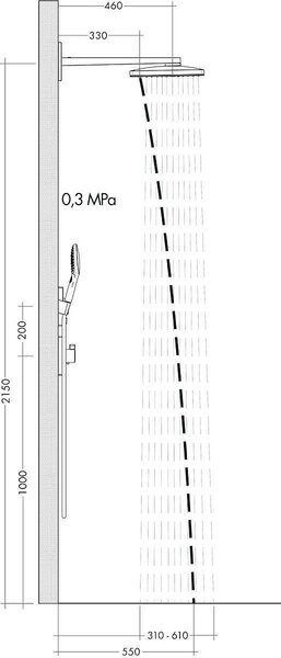 Душ пита, 24005400, Hansgrohe | FAVI.bg