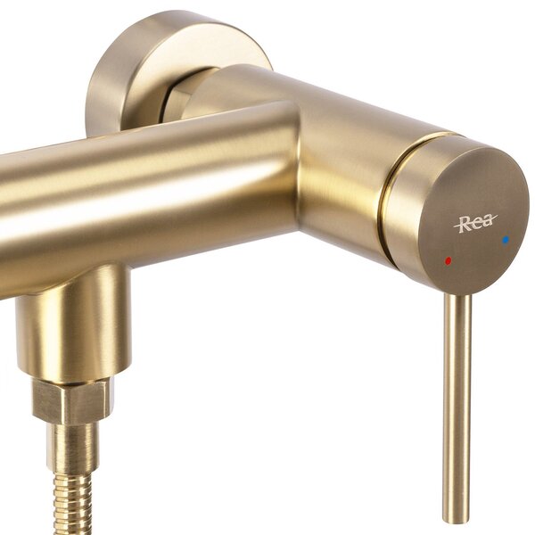 Смесител за душ FOSS Brush Gold | FAVI.bg