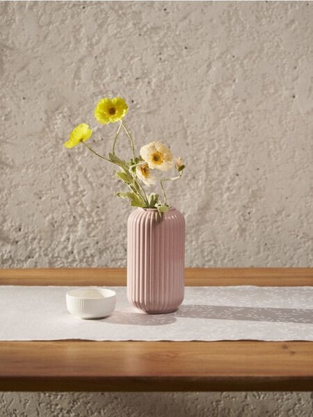 Sinsay - Пътека за маса с растителен десен - кремав | FAVI.bg